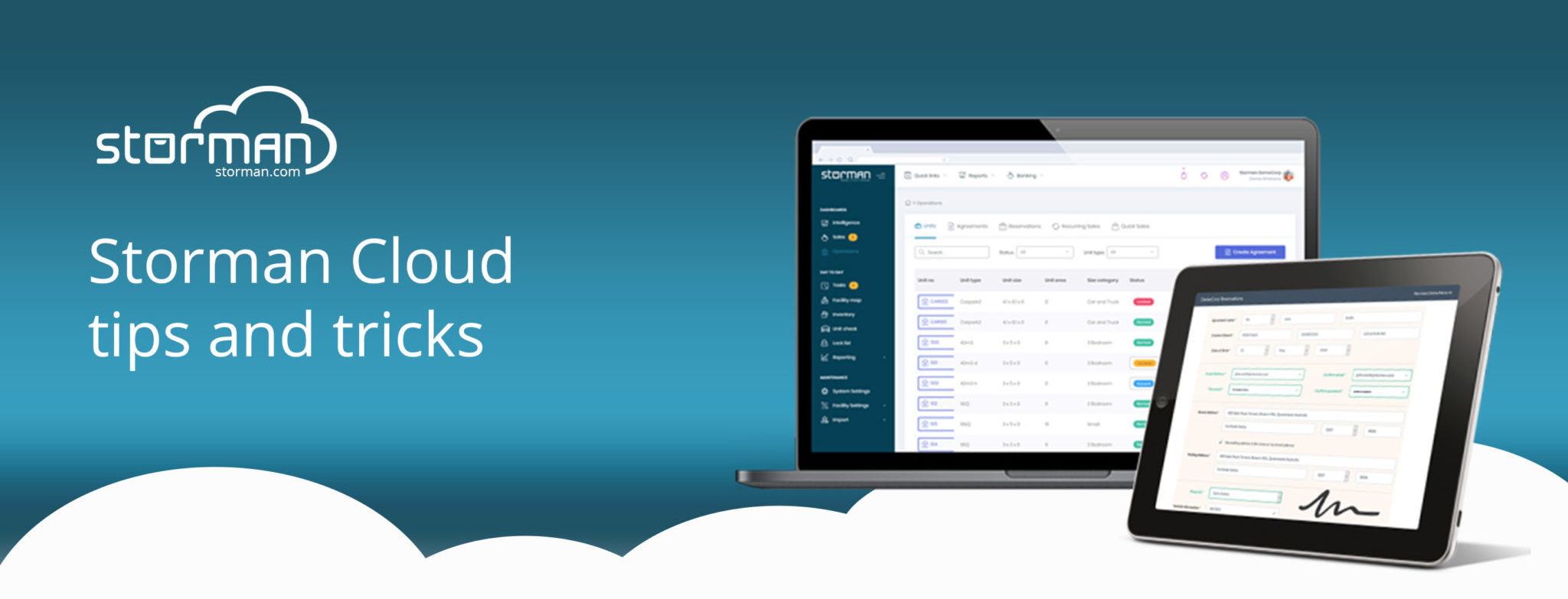 Helpful tips and tricks in Storman Cloud